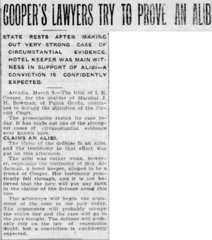 Who Killed Marshal Bowman? Suspect 1: Isaiah Cooper – Southwest Florida ...